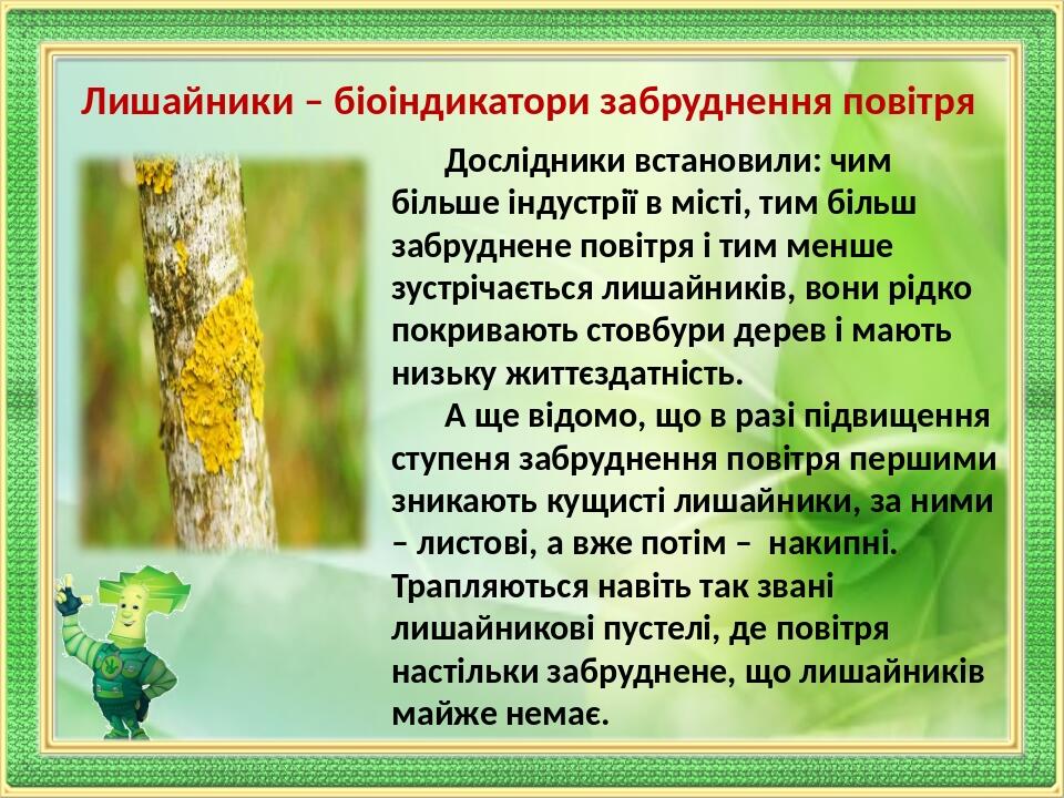 Презентація "Лишайники - симбіотичні організми" | Презентація. Біологія