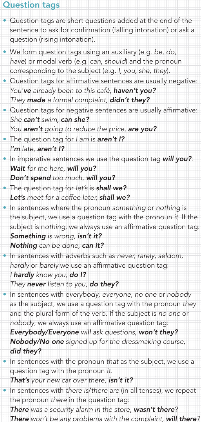 Question tags and reply questions | Урок на 2 завдання. Англійська мова