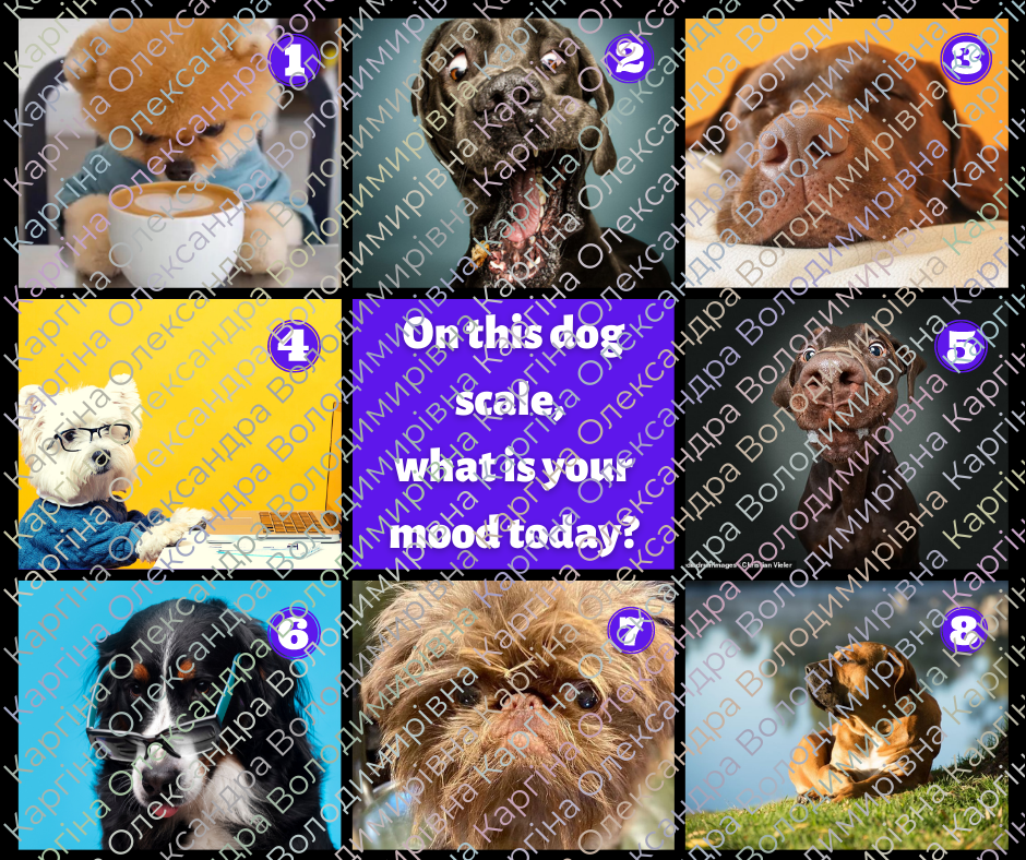 Вправа "Настрій". Mood scale. On the scale of ... | Інтерактивні ...