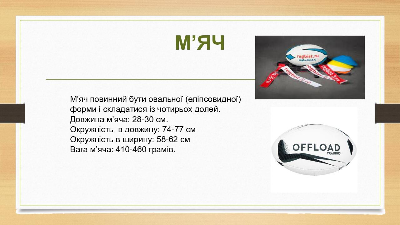 Презентація ВИВЧАЄМО МОДУЛЬ РЕГБІ Фізична культура