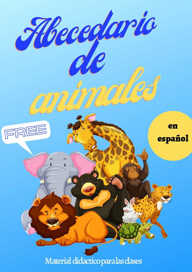 Material didactico para las clases "Abecedario de animales". Іспанський ...