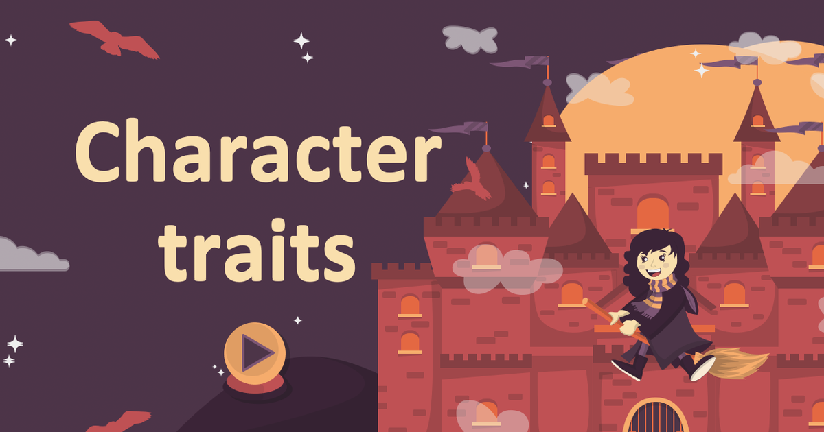 Презентація - гра "Character Traits" | Harry Potter | Інтерактивні ...