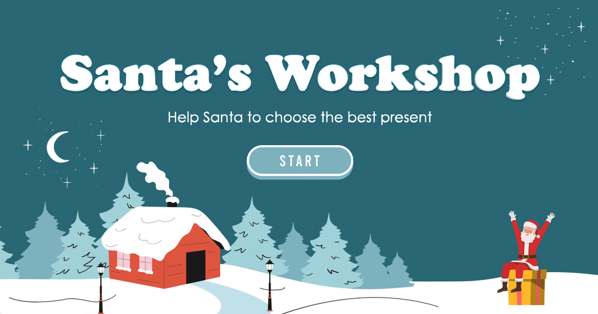 Презентація - гра "Santa's Workshop" | 2 презентації | Інтерактивні ...