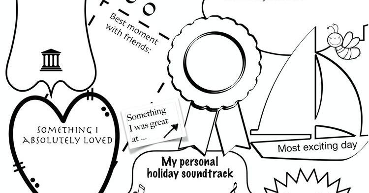 Worksheets "How I Spend My Summer" (8 шаблонів) | Інші методичні ...