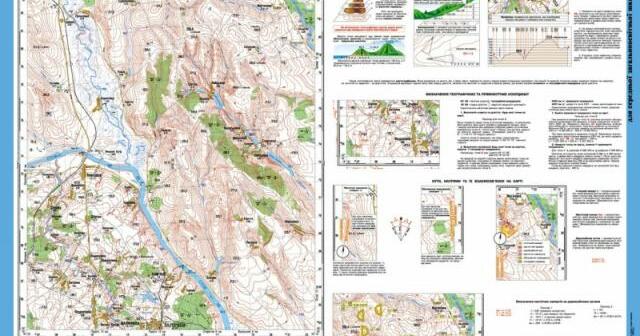 Копія 8 клас Практична робота № 1 Топографічна карта Тест на 16 запитань Географія