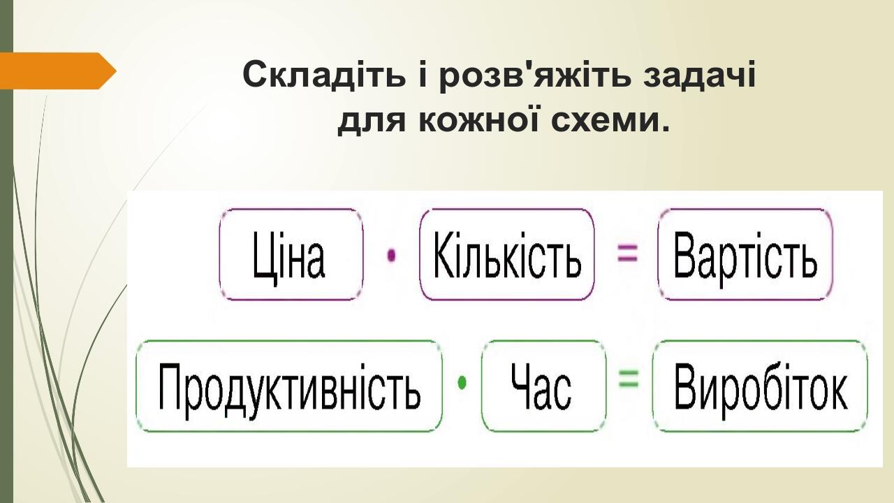 Презентація Величини Групи взаємоповязаних величин 4 клас Презентація Математика
