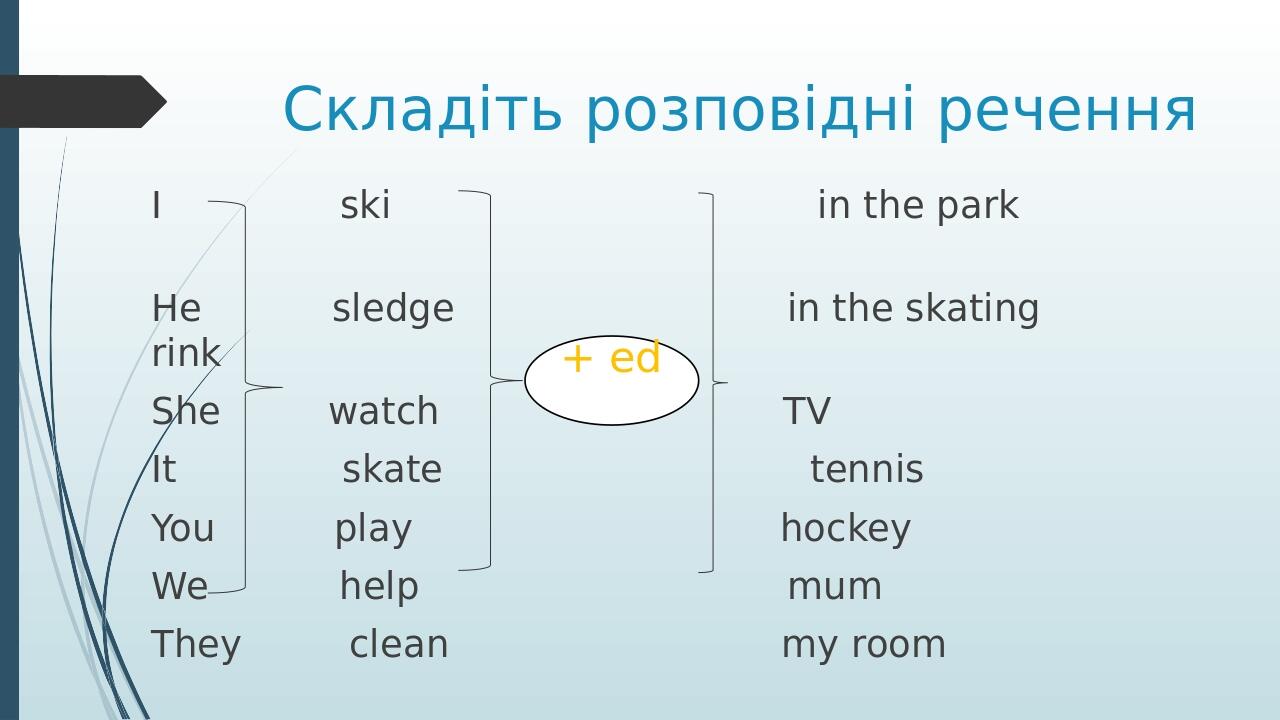 Минулий час Past Simple Презентація Англійська мова
