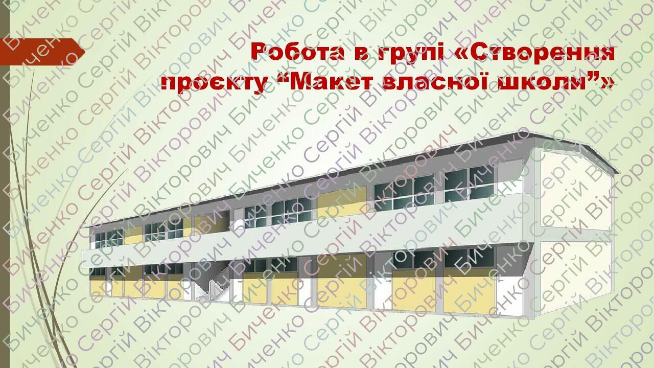 9 Моя школа територія та будівля Масштаб План схема приміщення та території Карта Шкільне