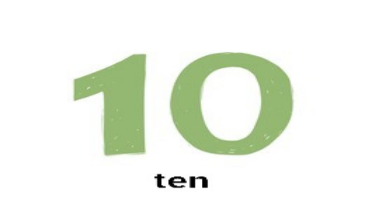 Презентація з англійської мови для учнів молодшої школи. Numbers 10, 20-30, 40 ... 100 ... 1000 ...
