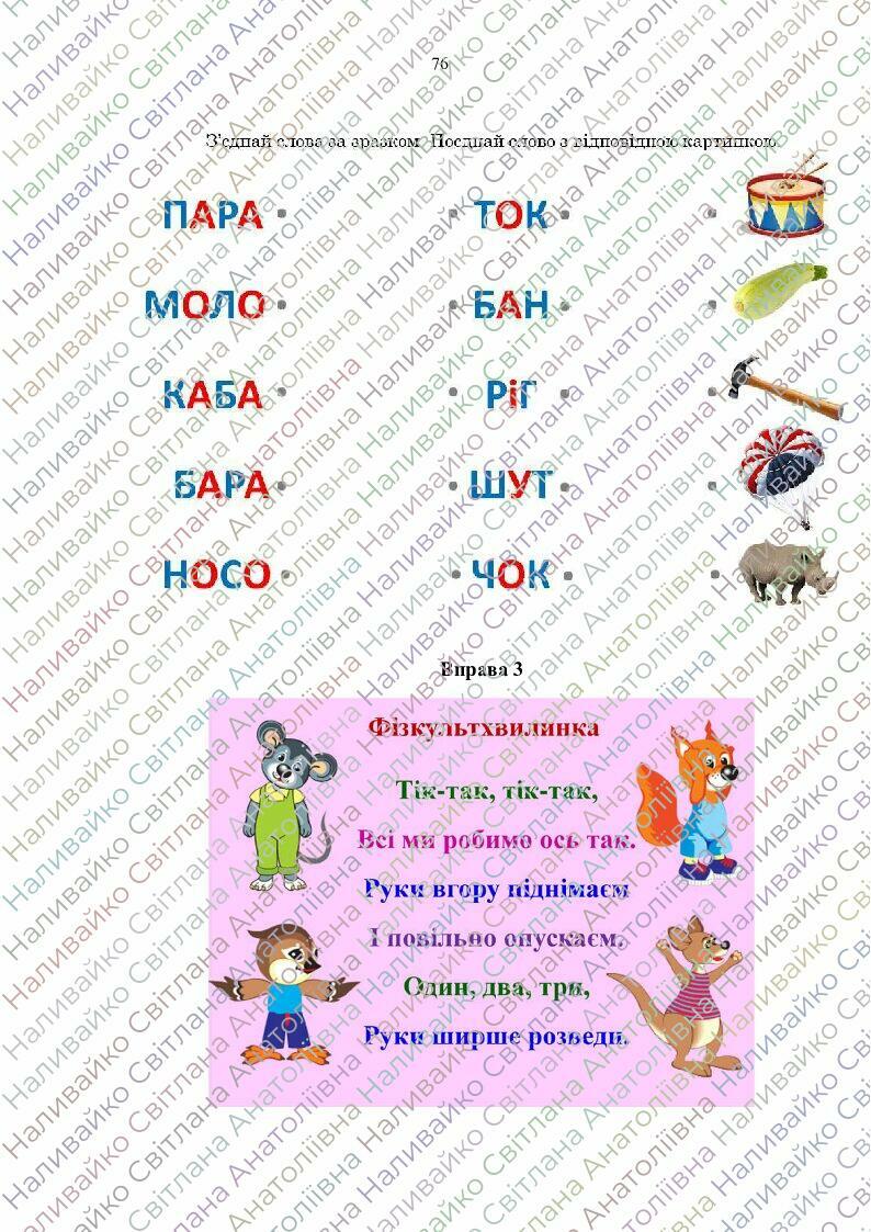 Календарне планування Корекція розвитку 2 клас для дітей із ЗПР за