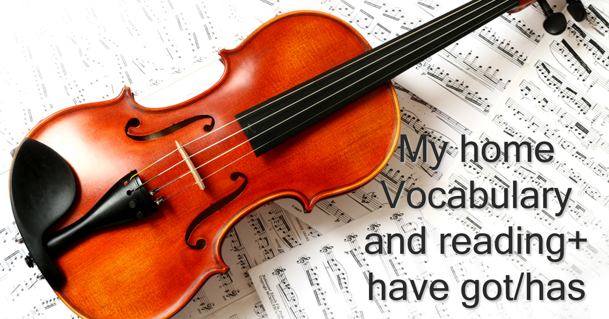 Презентація "My home. Vocabulary and Reading + have got/has got ...